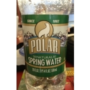 Polar Natural Spring Water: Calories, Nutrition Analysis & More | Fooducate