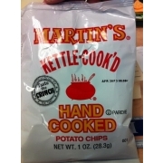 Martin's Kettle Cooked Potato Chips: Calories, Nutrition Analysis ...