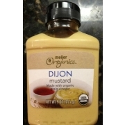 Meijer Organics Dijon Mustard: Calories, Nutrition Analysis & More ...