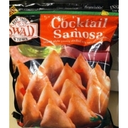 Swad Samosa, Cocktail, Vegetable, Mini: Calories, Nutrition Analysis ...