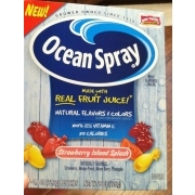 Ocean Spray Fruit Flavored Snacks, Strawberry Island Splash: Calories ...