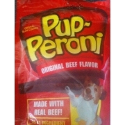 Pup-Peroni Dog Snacks, Original Beef Flavor: Calories, Nutrition ...