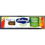 Anthony's Spaghetti Hidden Veggie Pasta: Calories, Nutrition Analysis ...