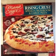Mama Cozzis Rising Crust Spinach Mushroom & Garlic Pizza: Calories ...