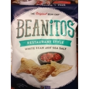 Beanitos Bean Chips, White Bean with Sea Salt: Calories, Nutrition ...