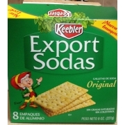 Keebler Original Export Sodas Crackers: Calories, Nutrition Analysis ...