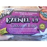 Good For Life Ezekiel 4:9 Cinnamon Raisin Sprouted 100% Whole Grain ...