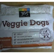 365 Everyday Value Veggie Dogs: Calories, Nutrition Analysis & More ...