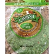Lawash Garden Spinach Flatbread: Calories, Nutrition Analysis & More ...