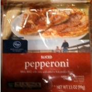 Kroger Pepperoni, Sliced: Calories, Nutrition Analysis & More | Fooducate