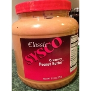 Sysco Clasic Creamy Peanut Butter Spread: Calories, Nutrition Analysis ...