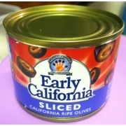 Early California Ripe Olives, Sliced: Calories, Nutrition Analysis ...