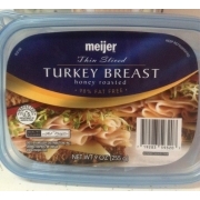 Meijer Thin Sliced Honey Roasted Turkey Breast: Calories, Nutrition ...