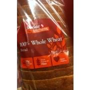 Safeway Kitchens 100% Whole Wheat Bread: Calories, Nutrition Analysis ...