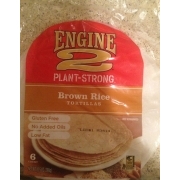 Engine 2 Plant-Strong Brown Rice Tortillas: Calories, Nutrition ...