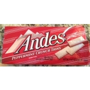 Andes Peppermint Crunch Thins Candy: Calories, Nutrition Analysis ...