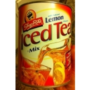 ShopRite Iced Tea Mix, Lemon: Calories, Nutrition Analysis & More ...