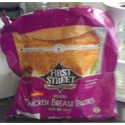 First Street Chicken Breast Patties: Calories, Nutrition Analysis ...