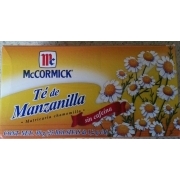 McCormick Tea, Chamomile, Bags: Calories, Nutrition Analysis & More ...