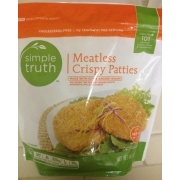 Simple Truth Meatless Crispy Patties: Calories, Nutrition Analysis ...