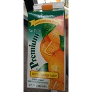 Wegmans No Pulp, Premium 100% Organic Juice: Calories, Nutrition ...