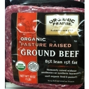 Organic Prairie Ground Beef, 85/15 Lean Fresh: Calories, Nutrition ...