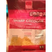 Harris Teeter Sharp Cheddar Cheese Fancy Shredded: Calories, Nutrition ...