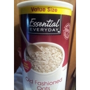 Essential Everyday Oats, Old Fashioned: Calories, Nutrition Analysis ...