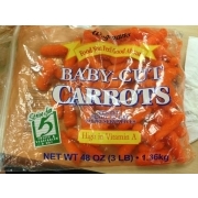 Wegmans Baby-Cut Carrots: Calories, Nutrition Analysis & More | Fooducate
