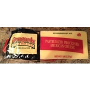 Bongards' Creameries, Pasteurized Processed American Cheese: Calories ...