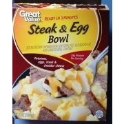 Great Value Steak & Egg Bowl: Calories, Nutrition Analysis & More ...