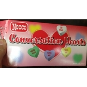 Necco Conversation Hearts: Calories, Nutrition Analysis & More | Fooducate
