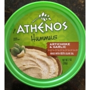 Athenos Hummus, Artichoke & Garlic: Calories, Nutrition Analysis & More ...