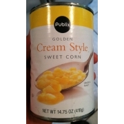 Publix Golden Cream Style Sweet Corn: Calories, Nutrition Analysis ...