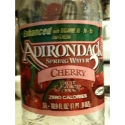 Adirondack Spring Water, Cherry Fruit Flavored Beverage: Calories ...