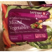 Safeway Mixed Vegetables: Calories, Nutrition Analysis & More | Fooducate