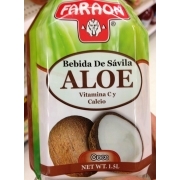 Faraon Aloe Vera Drink: Calories, Nutrition Analysis & More | Fooducate