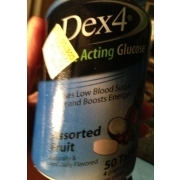 Dex 4 Glucose Tablets: Calories, Nutrition Analysis & More | Fooducate
