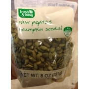 Fresh & Easy Raw Pepitas Pumpkin Seeds: Calories, Nutrition Analysis ...
