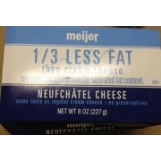 Meijer Neufchatel Cheese: Calories, Nutrition Analysis & More | Fooducate