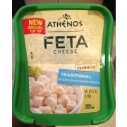 Athenos Feta Cheese, Traditional: Calories, Nutrition Analysis & More ...