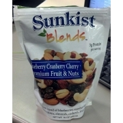 Sunkist Blends, Blueberry Cranberry Cherry, Premium Fruits & Nuts ...