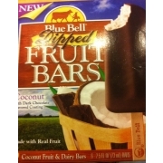 Blue Bell Coconut Dark Chocolate Fruit Bars: Calories, Nutrition ...