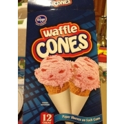 Kroger Cones, Waffle, Ice Cream: Calories, Nutrition Analysis & More ...