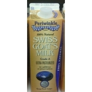 Periwinkle Swiss Goat's Milk: Calories, Nutrition Analysis & More ...