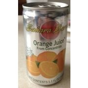 Sysco Burst Orange Juice: Calories, Nutrition Analysis & More | Fooducate