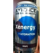 Xenergy Xylence, Energy Plus True Hydration, Grape: Calories, Nutrition ...