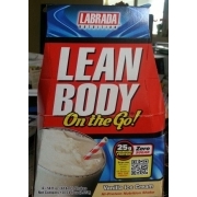 Lean Body Protein Nutrition Shake, Vanilla Ice Cream: Calories ...