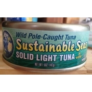 Sustainable Seas Sold Light Tuna In Water: Calories, Nutrition Analysis ...
