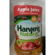 Hansen's Natural Apple Juice: Calories, Nutrition Analysis & More ...